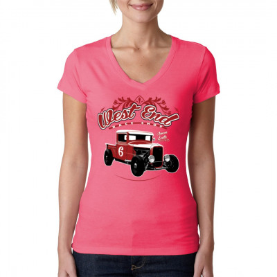 Hot Rod: West End Race Shop - T-Shirt selbst gestalten + drucken /// Im ...