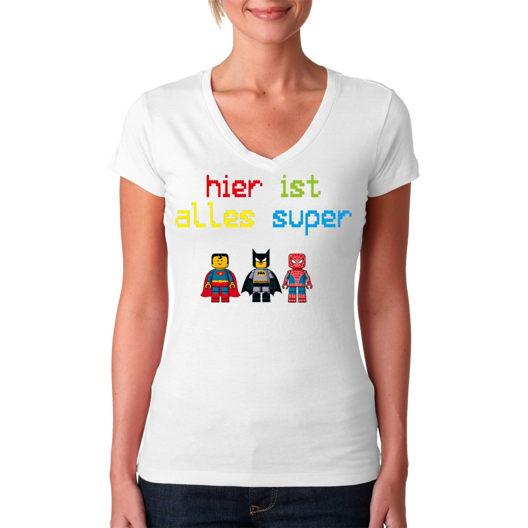 WA 3160 Hier ist alles super Männer - T-Shirt selbst gestalten ...