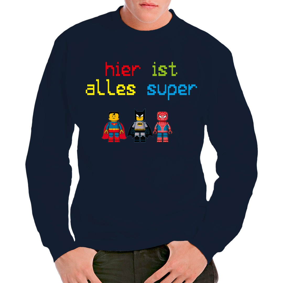 WA 3160 Hier ist alles super Männer - T-Shirt selbst gestalten ...