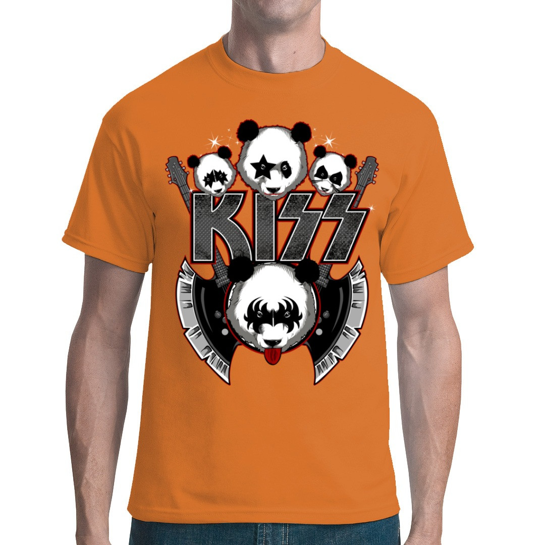 Panda Rock Band - T-Shirt selbst gestalten + drucken /// Im-Shirt.de