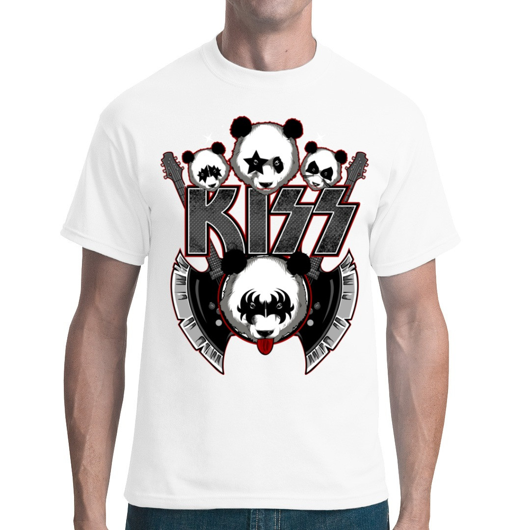 Panda Rock Band - T-Shirt selbst gestalten + drucken /// Im-Shirt.de