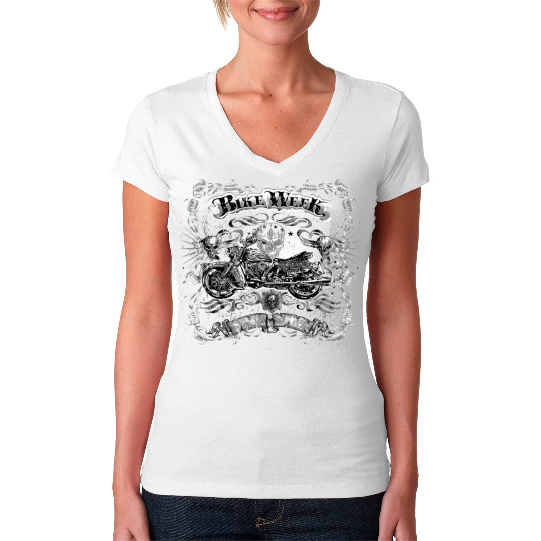 Bike Week - Gothic Chopper - T-Shirt selbst gestalten + drucken /// Im ...