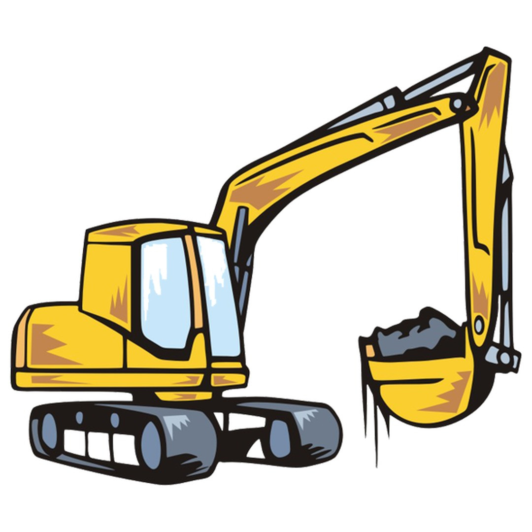 Comic-Motiv: Bagger - T-Shirt selbst gestalten + drucken /// Im-Shirt.de