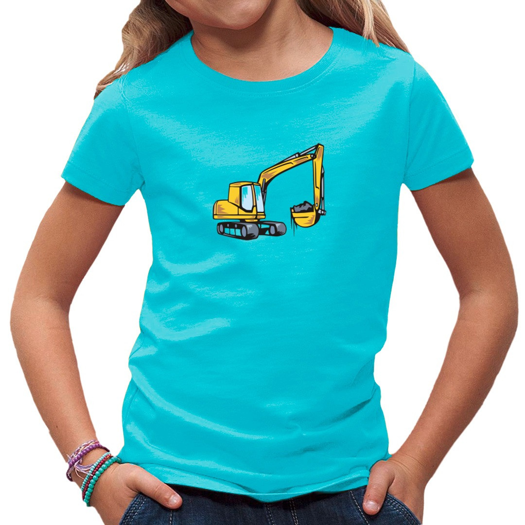 Comic-Motiv: Bagger - T-Shirt selbst gestalten + drucken /// Im-Shirt.de