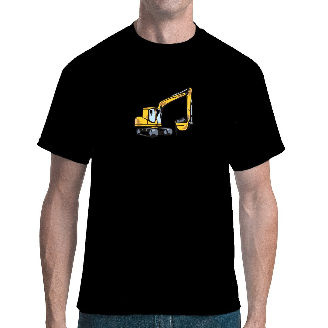 Comic-Motiv: Bagger - T-Shirt selbst gestalten + drucken /// Im-Shirt.de