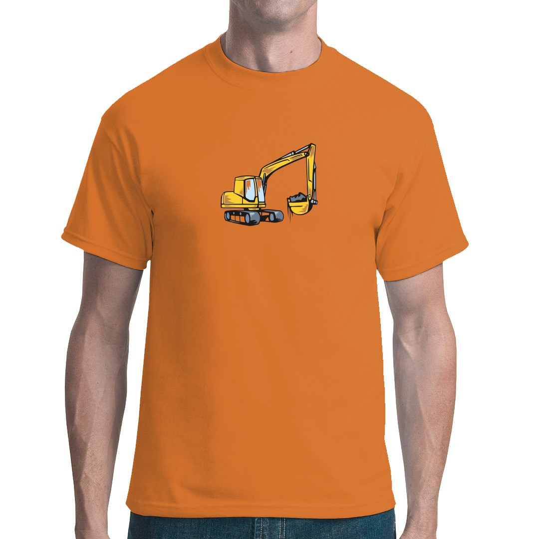 Comic-Motiv: Bagger - T-Shirt selbst gestalten + drucken /// Im-Shirt.de