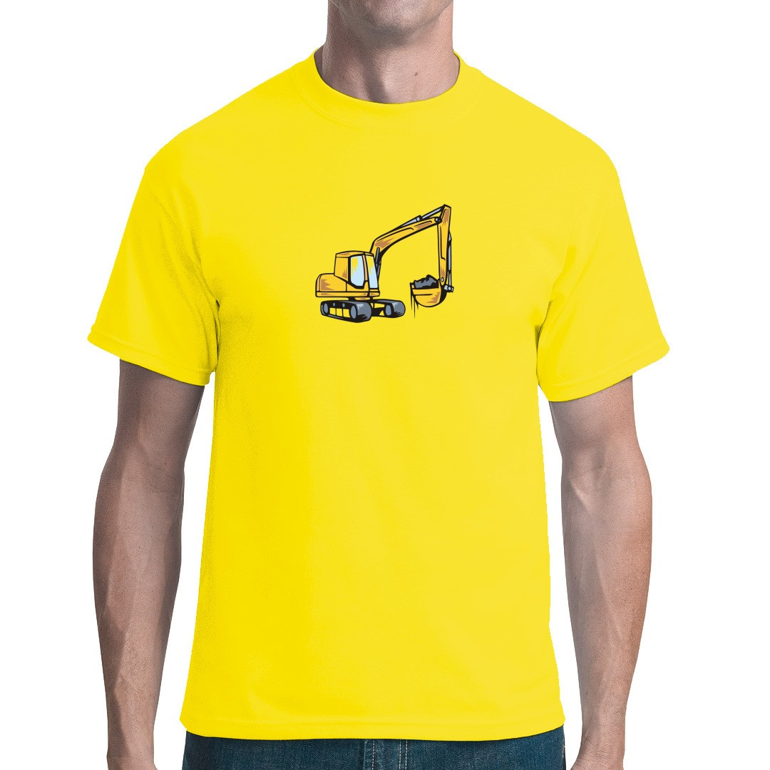 Comic-Motiv: Bagger - T-Shirt selbst gestalten + drucken /// Im-Shirt.de
