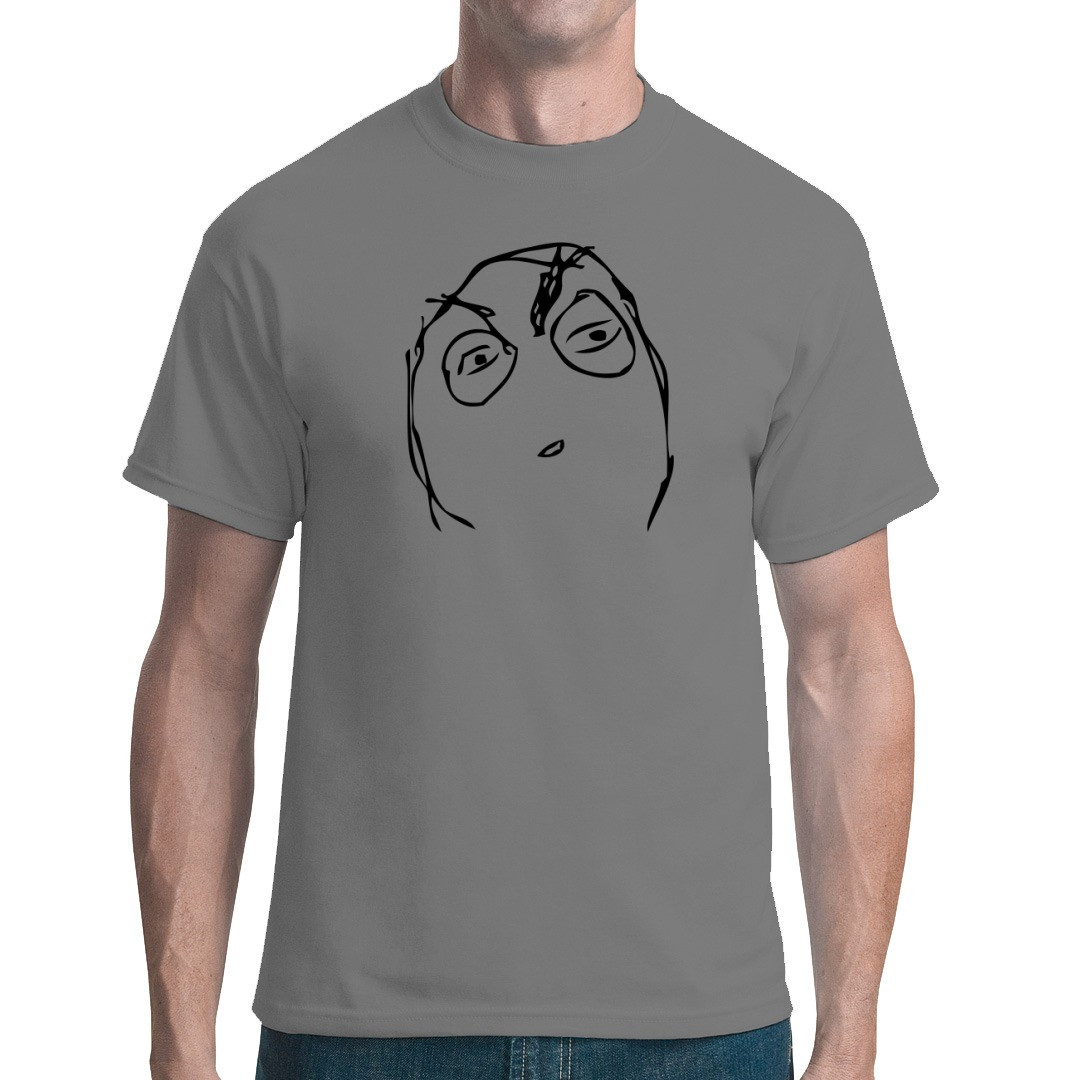 Suspicious Face Rage Meme - T-Shirt - T-Shirt selbst gestalten ...