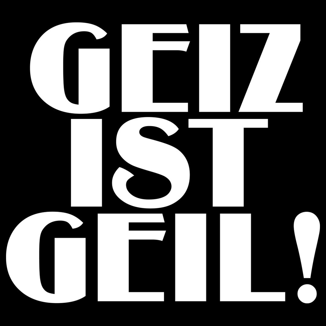 Geiz Geil Fun Motiv - T-Shirt selbst gestalten + drucken /// Im-Shirt.de