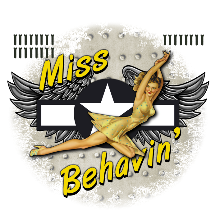 Pin-Up: Miss Behavin - Abschusszähler - T-Shirt selbst gestalten ...