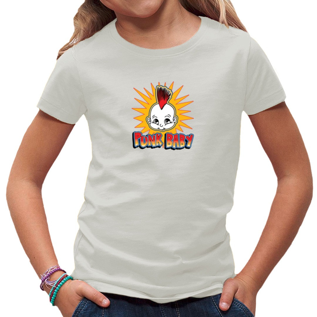 Punk-Baby Cool Comic Motiv - T-Shirt selbst gestalten + drucken /// Im ...