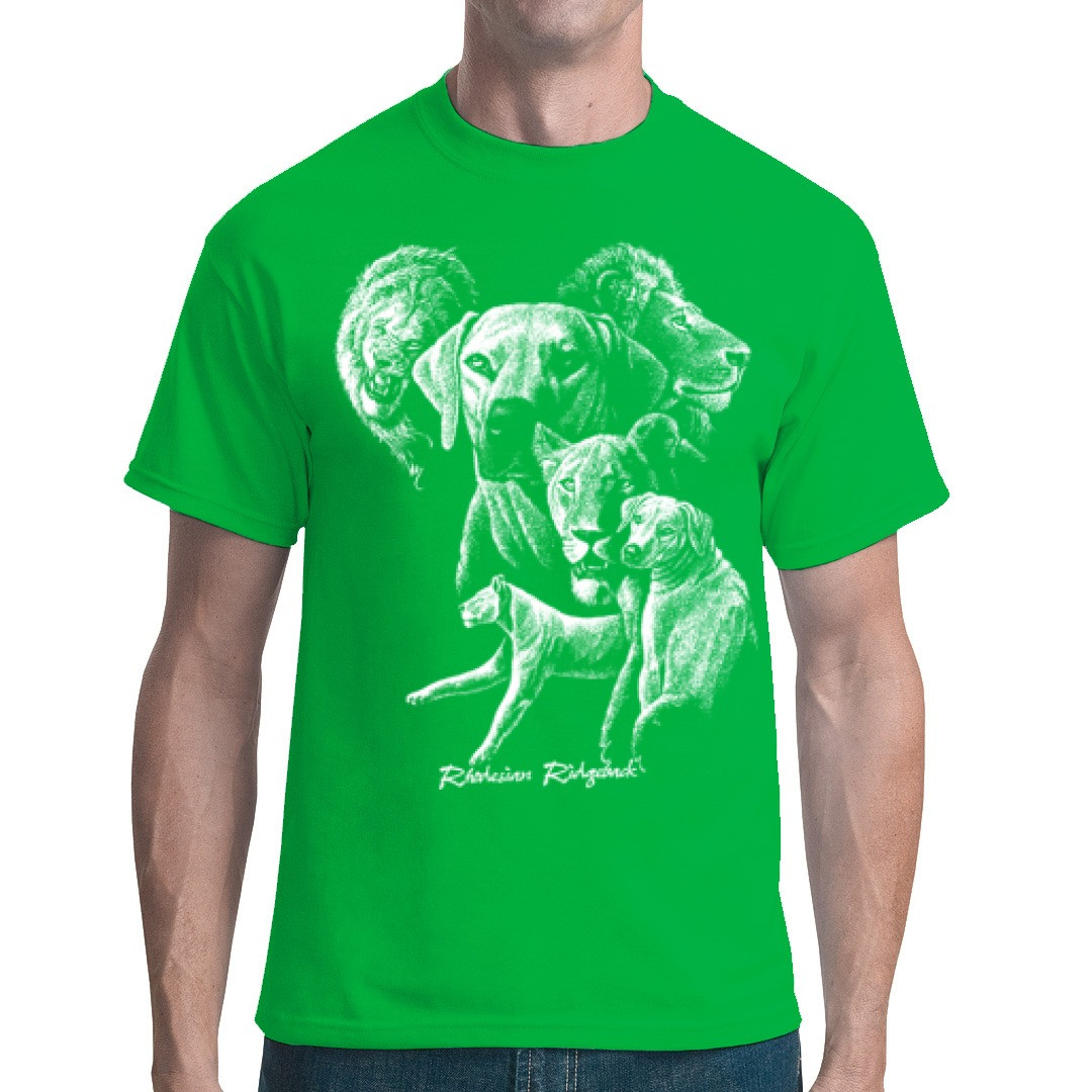 Hunde T-Shirt: Rhodesian Ridgeback - T-Shirt selbst gestalten + drucken ...